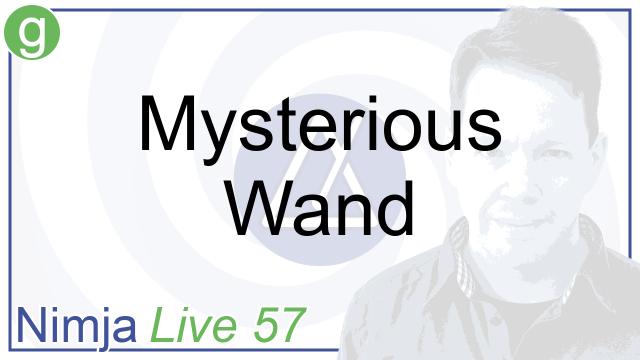 Live 57 - Mysterious Wand - Nimja Hypnosis