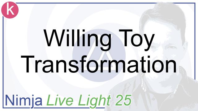 Live Light 25 - Willing Toy Transformation - Nimja Hypnosis