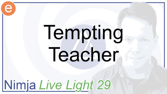 Live Light 29 - Tempting Teacher - Nimja Hypnosis