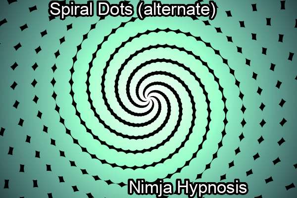 Customise: Spiral Dots (alternate) - Nimja Hypnosis